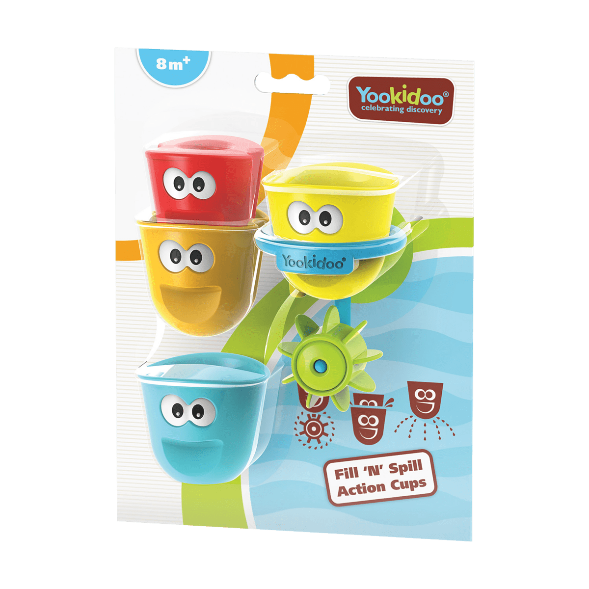 Fill 'n' Spill Action Cups – Nest and Sprout