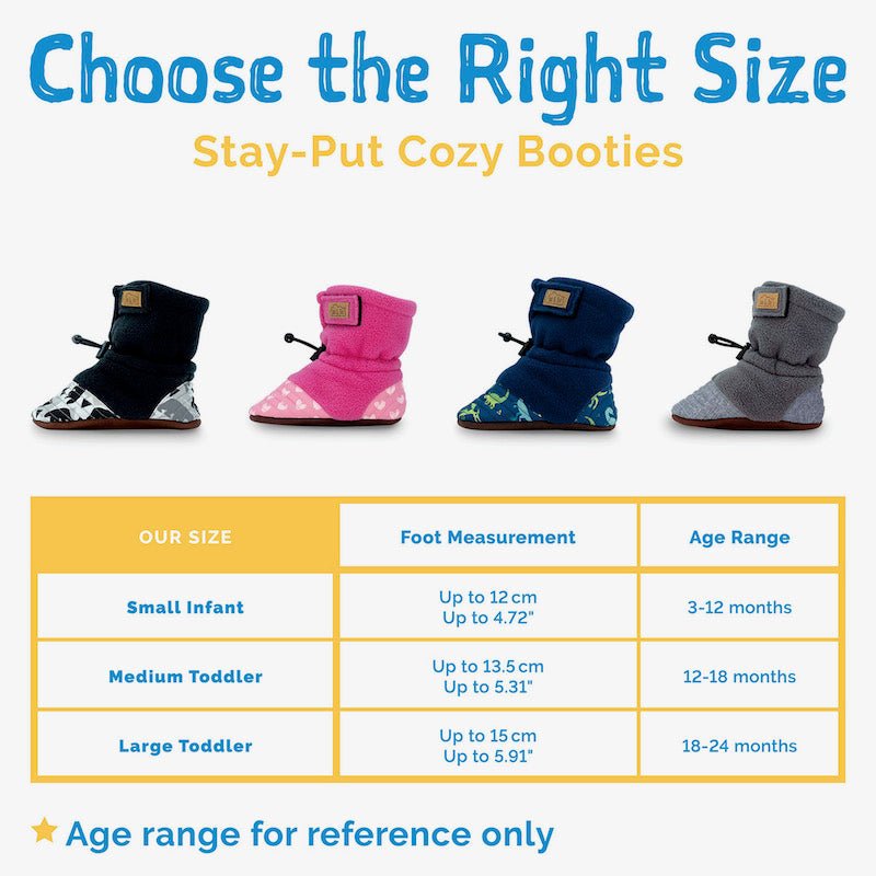 Stay-Put Cozy Booties | Jan & Jul | Prince George, BC – Nest and Sprout