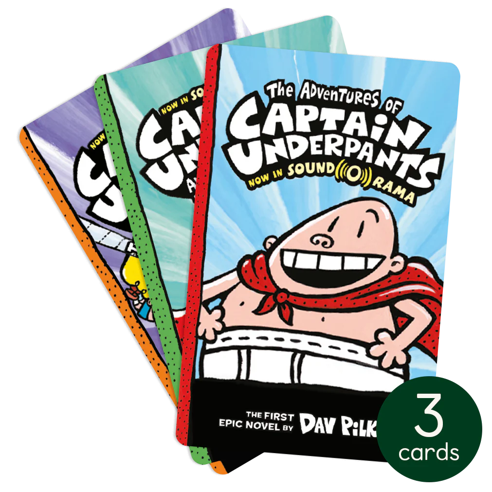 Captain Underpants Pack – Nest and Sprout