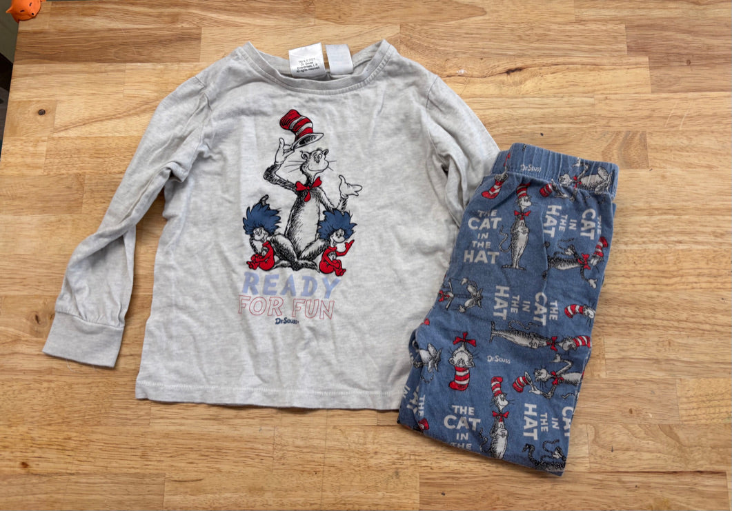 Dr. Seuss Pajama Set – Size 4 (2-Piece) – Nest and Sprout
