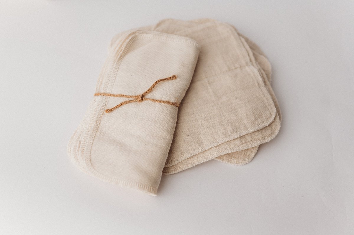 Lunapaca Organic Cotton Flat Diapers - Plastic-Free, Eco-Friendly ...