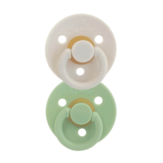 Pacifiers: Natural Rubber Latex Versus Silicone – Nest and Sprout
